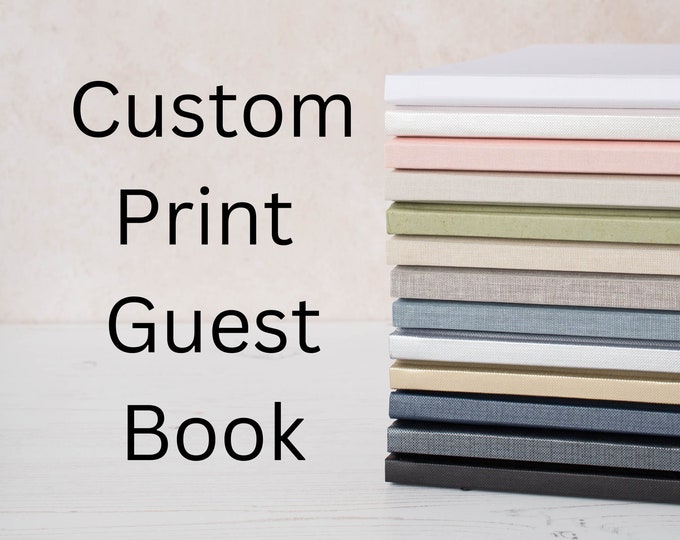 Wedding Guest Books - Etsy UK