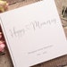 Personalised Memorial Photo Album. Happy Memories Album. in Loving ...