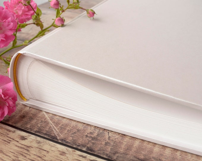 Extra Large Traditional Book Bound Photograph Album With Opaque ...