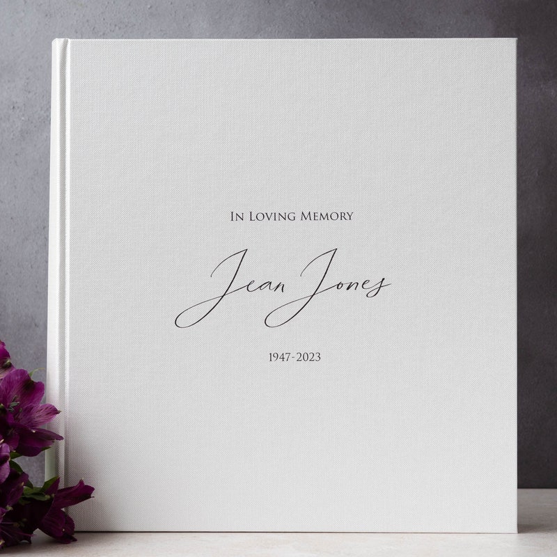 Photo Album Remembrance - Etsy UK