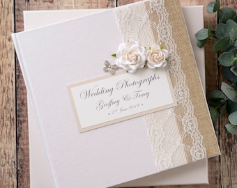 Rustic Wedding Album | Etsy