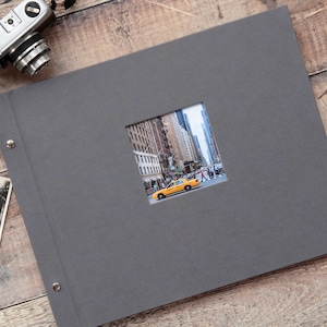 High Quality Linen Screw Bound Expandable Photograph Album With Opaque ...