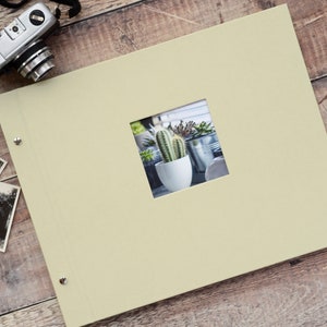 High Quality Linen Screw Bound Expandable Photograph Album With Opaque ...