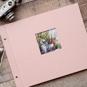 High Quality Linen Screw Bound Expandable Photograph Album With Opaque ...