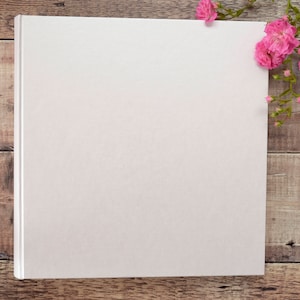 Extra Large Traditional Book Bound Photograph Album With Opaque ...