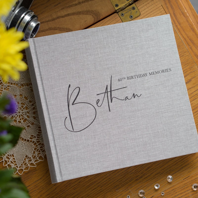 Birthday Photo Album - Etsy