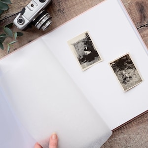 High Quality Linen Screw Bound Expandable Photograph Album With Opaque ...