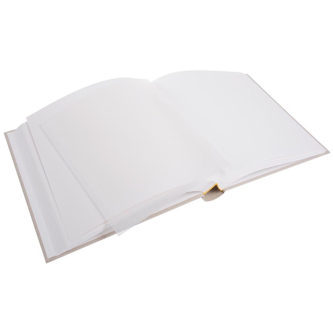 Extra Large Traditional Book Bound Linen Photograph Album With Opaque ...