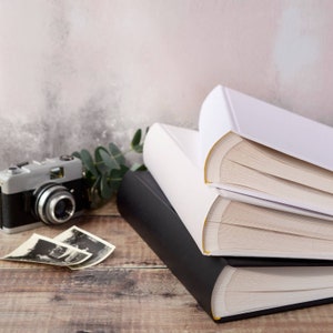 Printed Photograph Album. Large Traditional Book Bound Wedding Photo ...