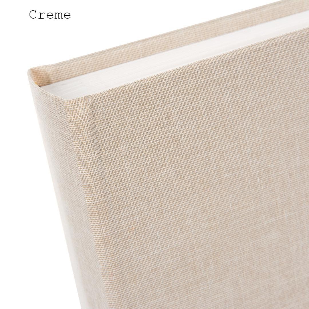 Large Linen Traditional Bookbound Photograph Album With Opaque - Etsy UK