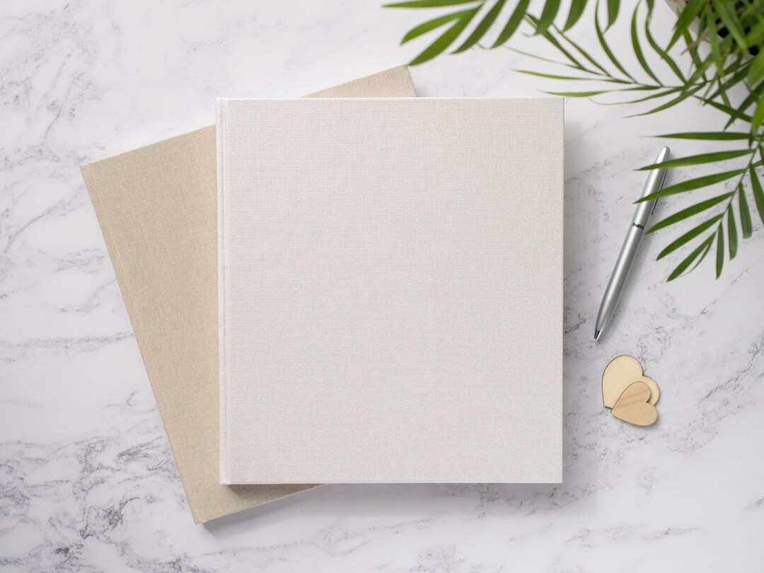 Slight Seconds - Large DIY Wedding Guest Book. 88 Pages / 176 Writing ...