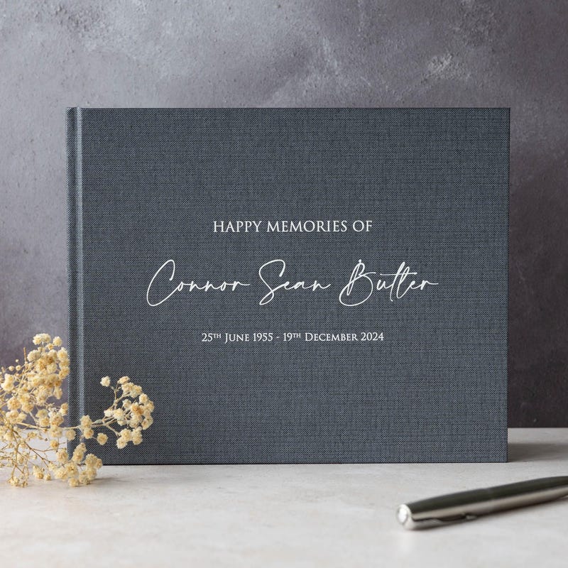 Condolence Book - Etsy UK