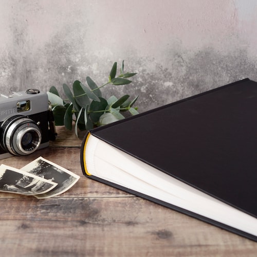 Large Traditional Book Bound Plain Photograph Album With - Etsy UK