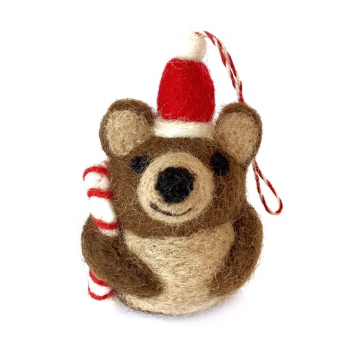 Penguin Tufted Wool Ornament Handmade Fair Trade From Nepal - Etsy
