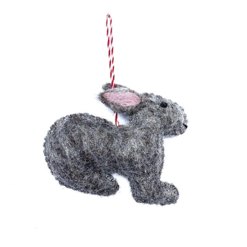 Rabbit Ornament - Etsy