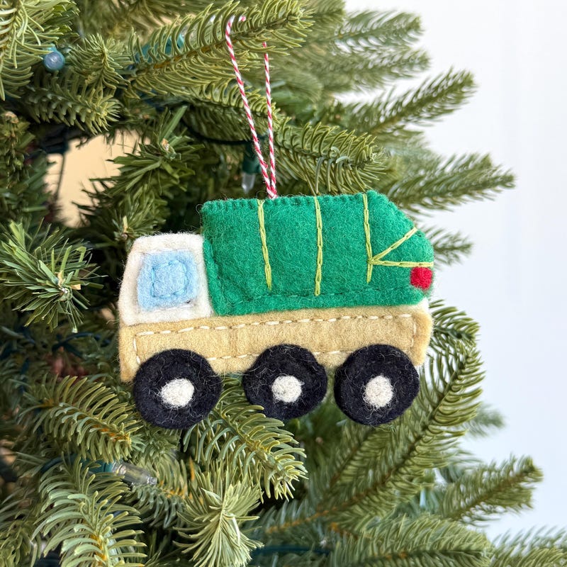 Handmade Christmas Truck - Etsy