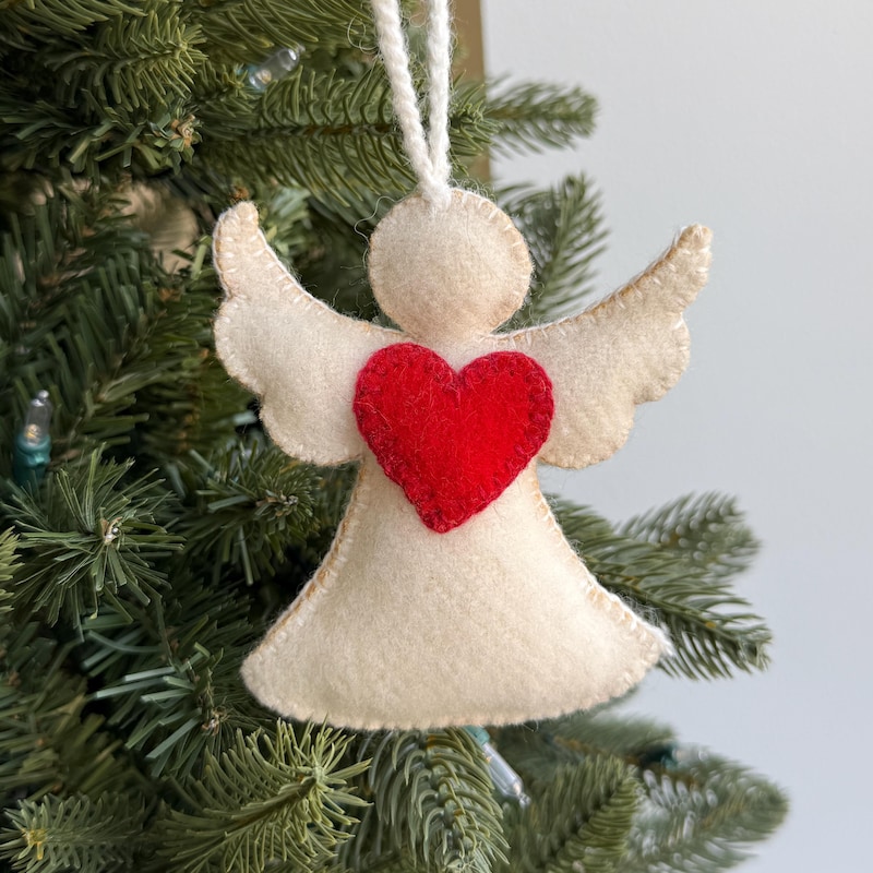 Angel Homemade Ornament - Etsy