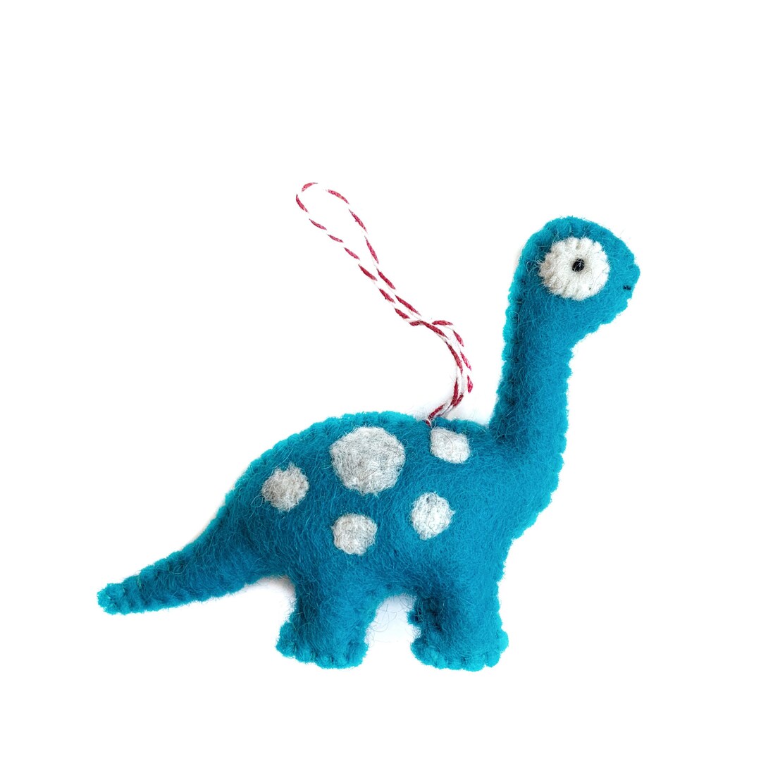 Felt Dinosaur Ornament, Brachiosaurus - Wool Fair Trade Handmade ... Felt Dinosaur Ornament, Brachiosaurus - Wool Fair Trade Handmade ...