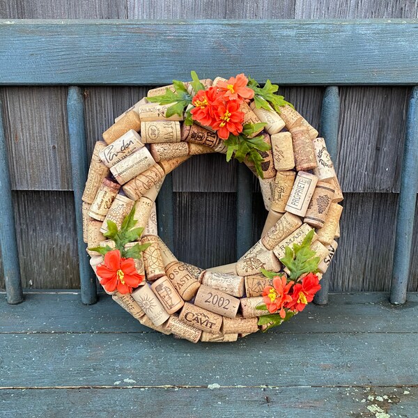 Wine Cork Wreath - Etsy
