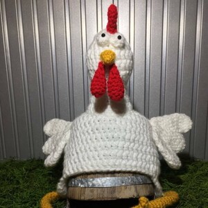Crochet Pattern Chicken Hat/ Chicken Hat Pattern/ Spring Chicken Hat ...