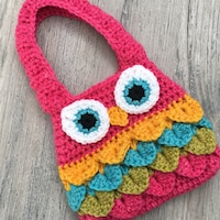 Owl Bag Crochet Pattern - Etsy