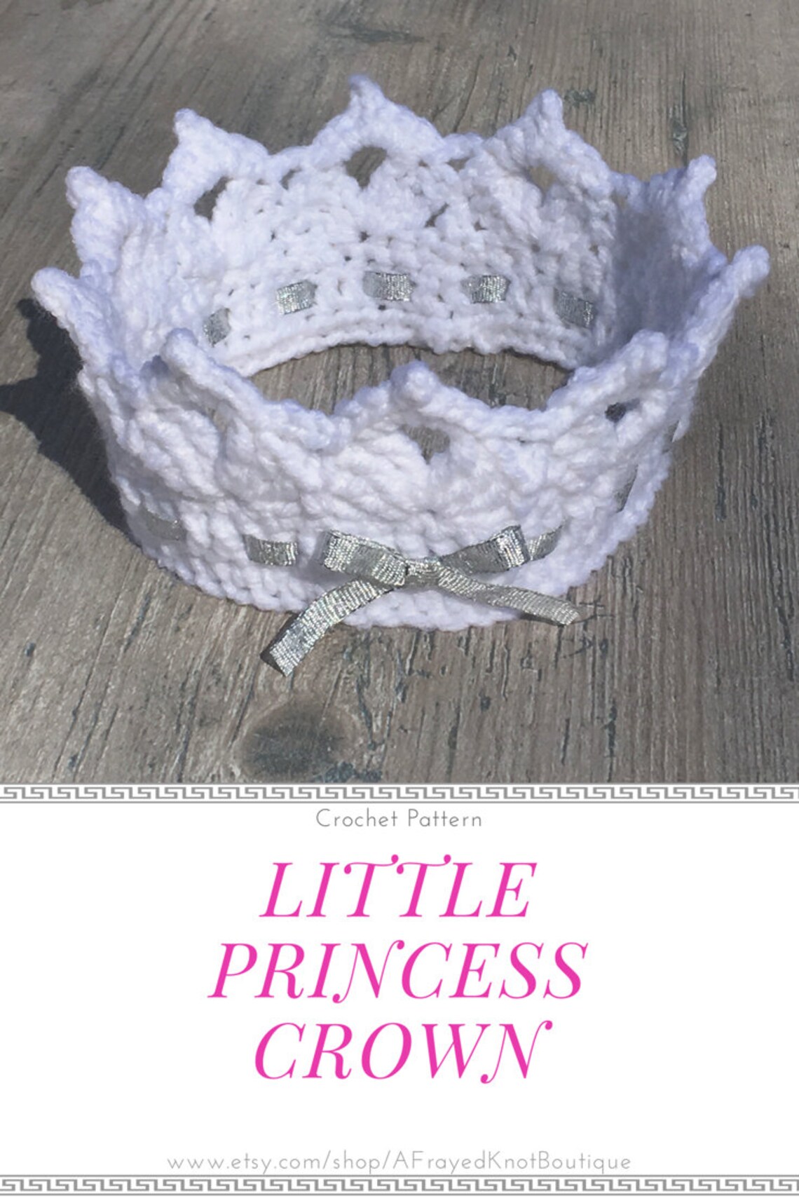 Baby Crown Crochet Pattern/ Crochet Baby Headband/ Princess | Etsy