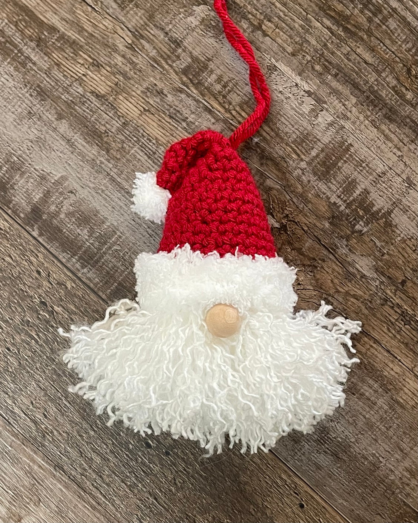 Santa and Gnome Ornaments Crochet PATTERN, Christmas Decorations ...