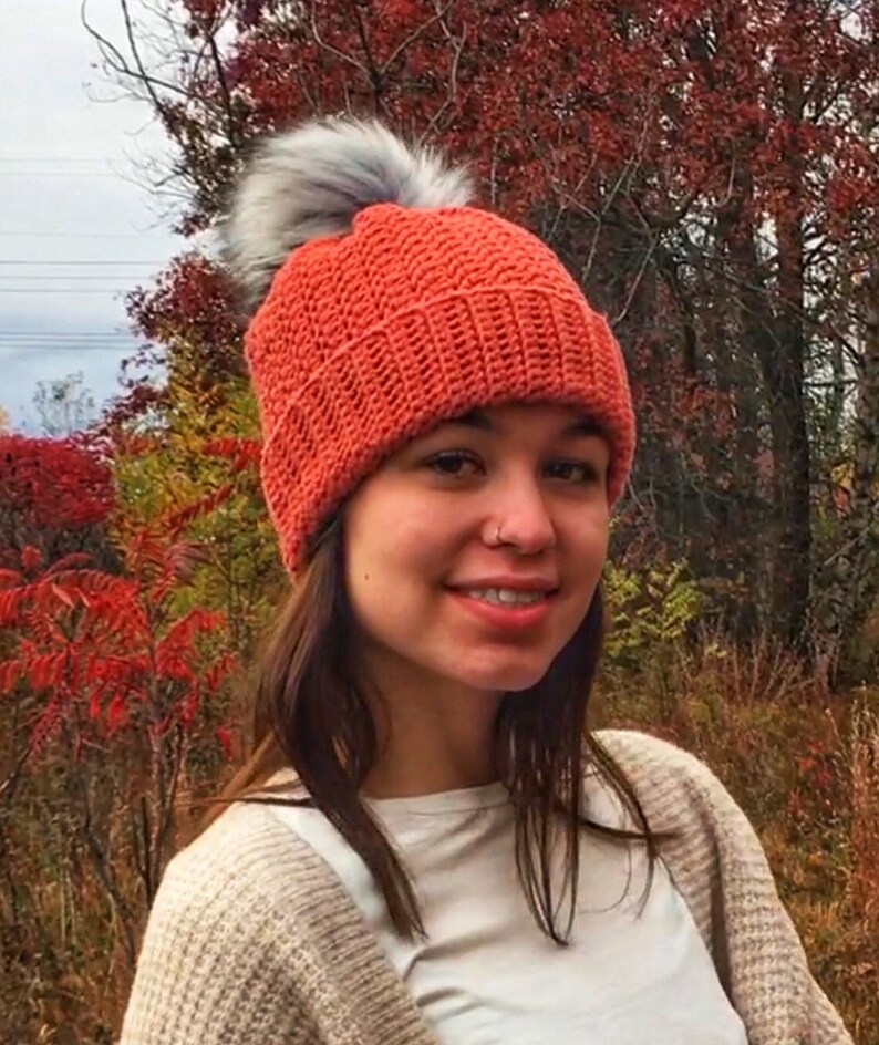 Winter Hat CROCHET PATTERN- Video Tutorial Link Included - Etsy