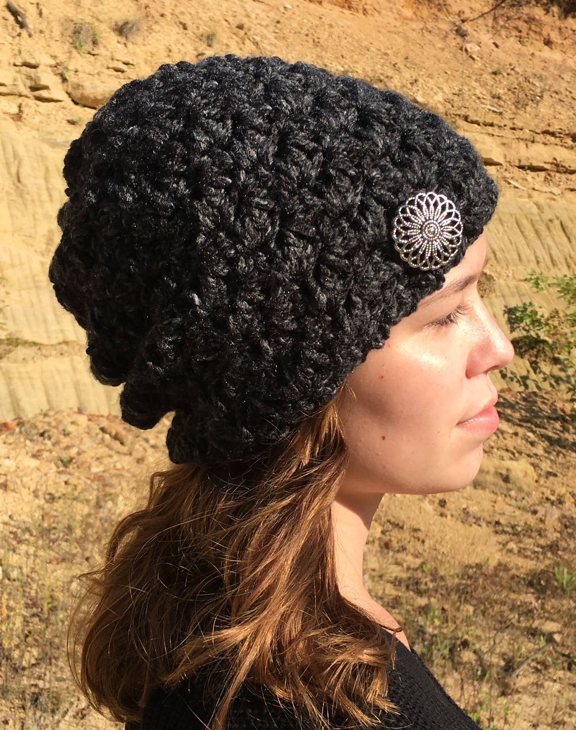 Crochet Easy Slouch Hat/ Crochet Pattern Slouch Hat/ Easy - Etsy