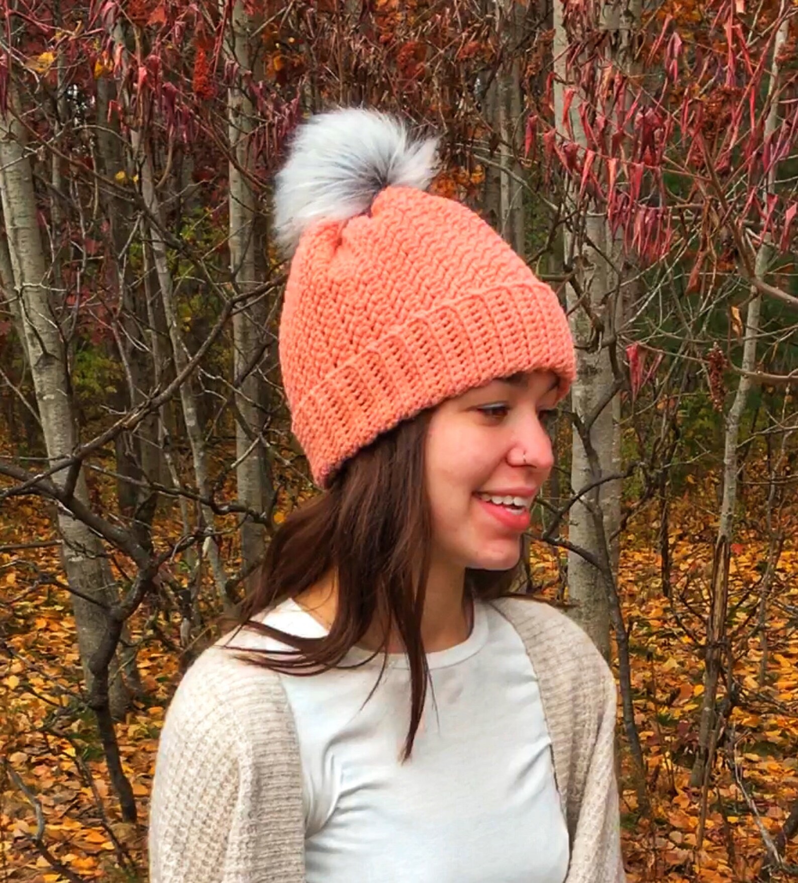 Winter Hat CROCHET PATTERN- Video Tutorial Link Included - Etsy