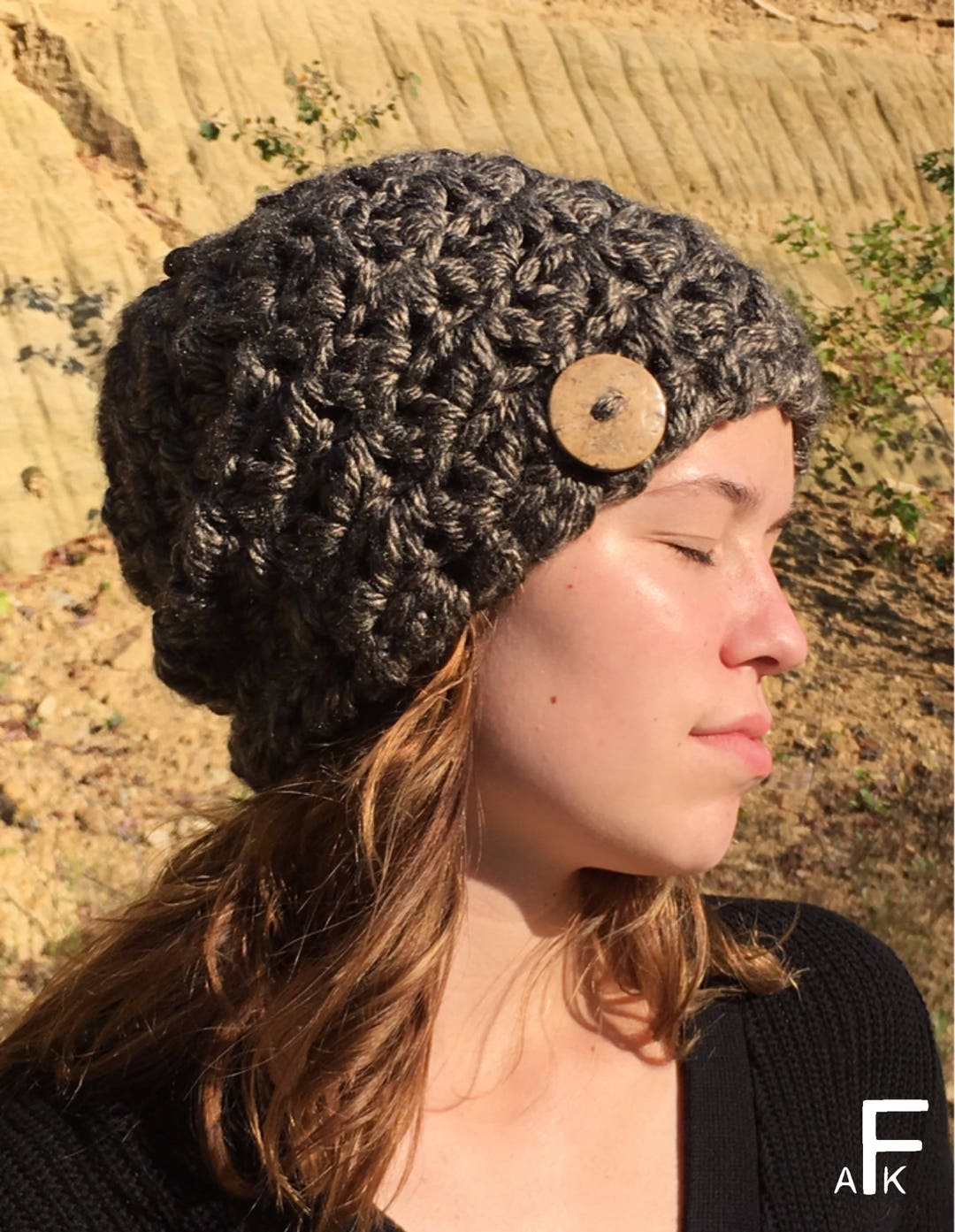 Pattern Easy Slouchy Hat/ Crochet Pattern Slouch Hat/ Easy Slouch Hat ...