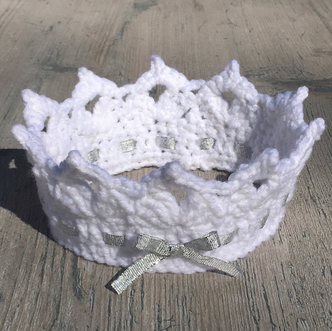 Baby Crown Crochet Pattern/ Crochet Baby Headband/ Princess | Etsy