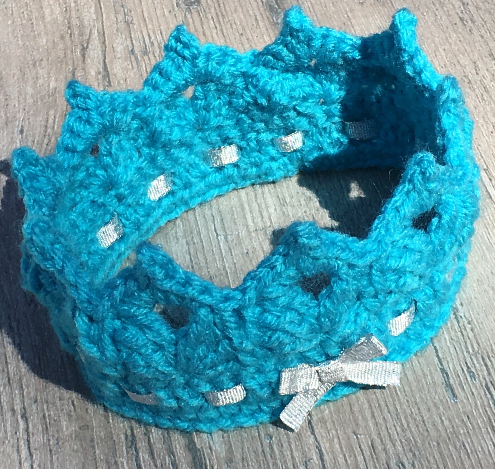 Baby Crown Crochet Pattern/ Crochet Baby Headband/ Princess Crown ...