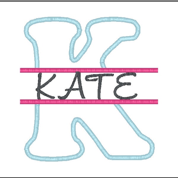 Monogram Applique - Etsy