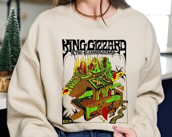 King Gizzard Lizard Shirt - Etsy