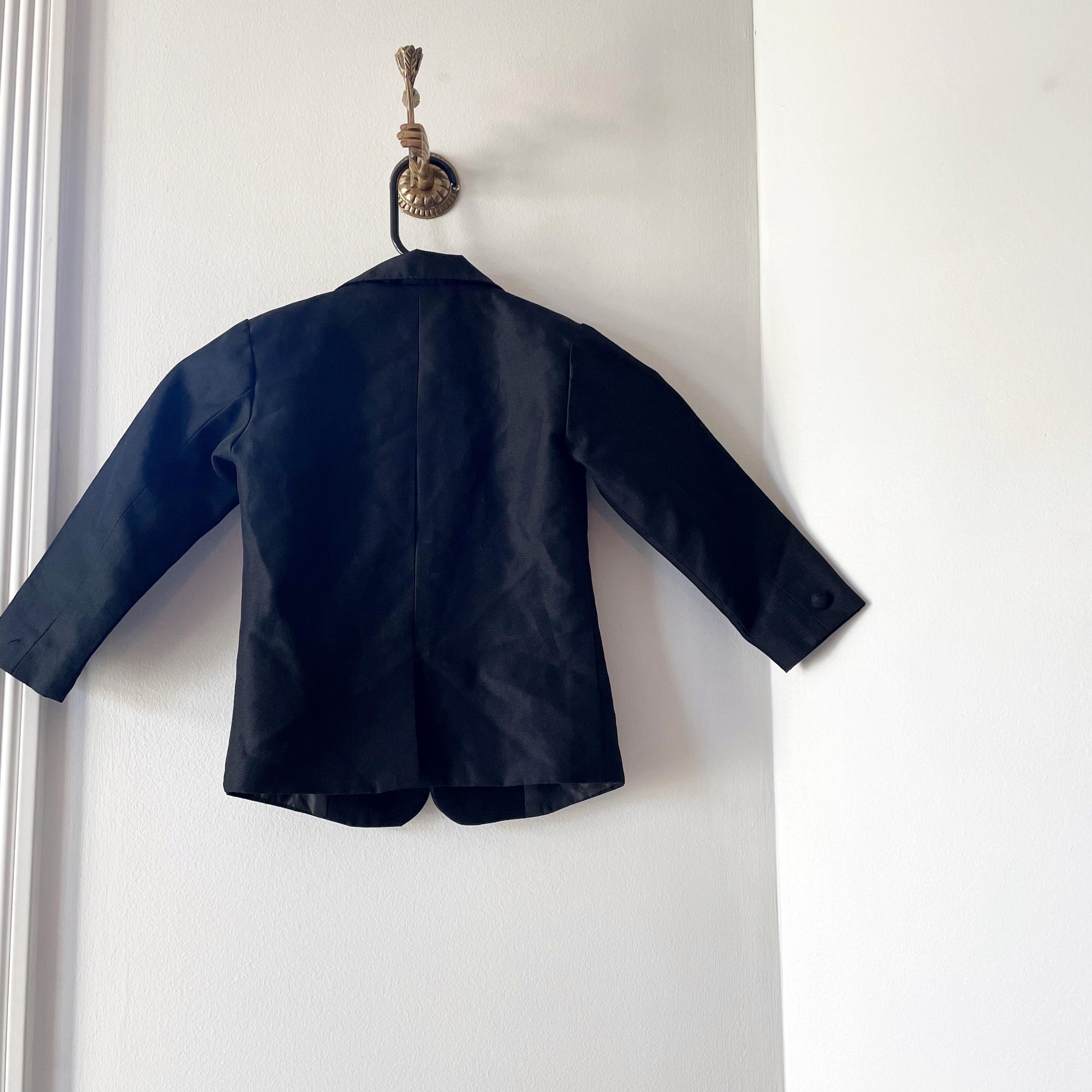 Vintage Tip Top Black Tuxedo Jacket / Blazer - Etsy