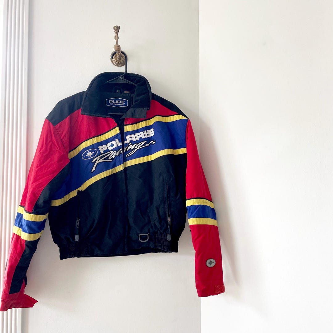 Vintage Pure Polaris Racing Jacket | Kids Size Large / Men XS/S (flaw ...