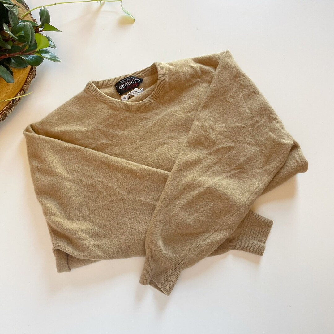 Vintage George's by Mcgeorge Scottish Lambswool Sweater - Etsy