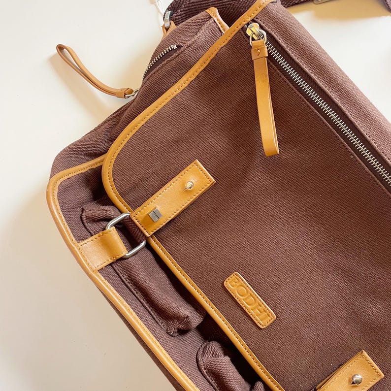 Bodhi Brown Computer Messenger Bag - Etsy