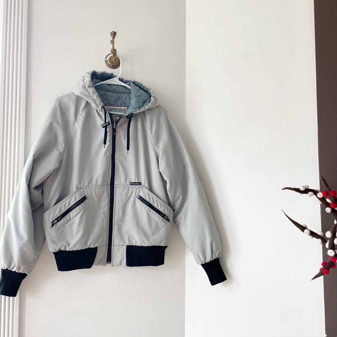 Vintage William Barry Struggle Wear Grey Jacket • USA Made | Size ...