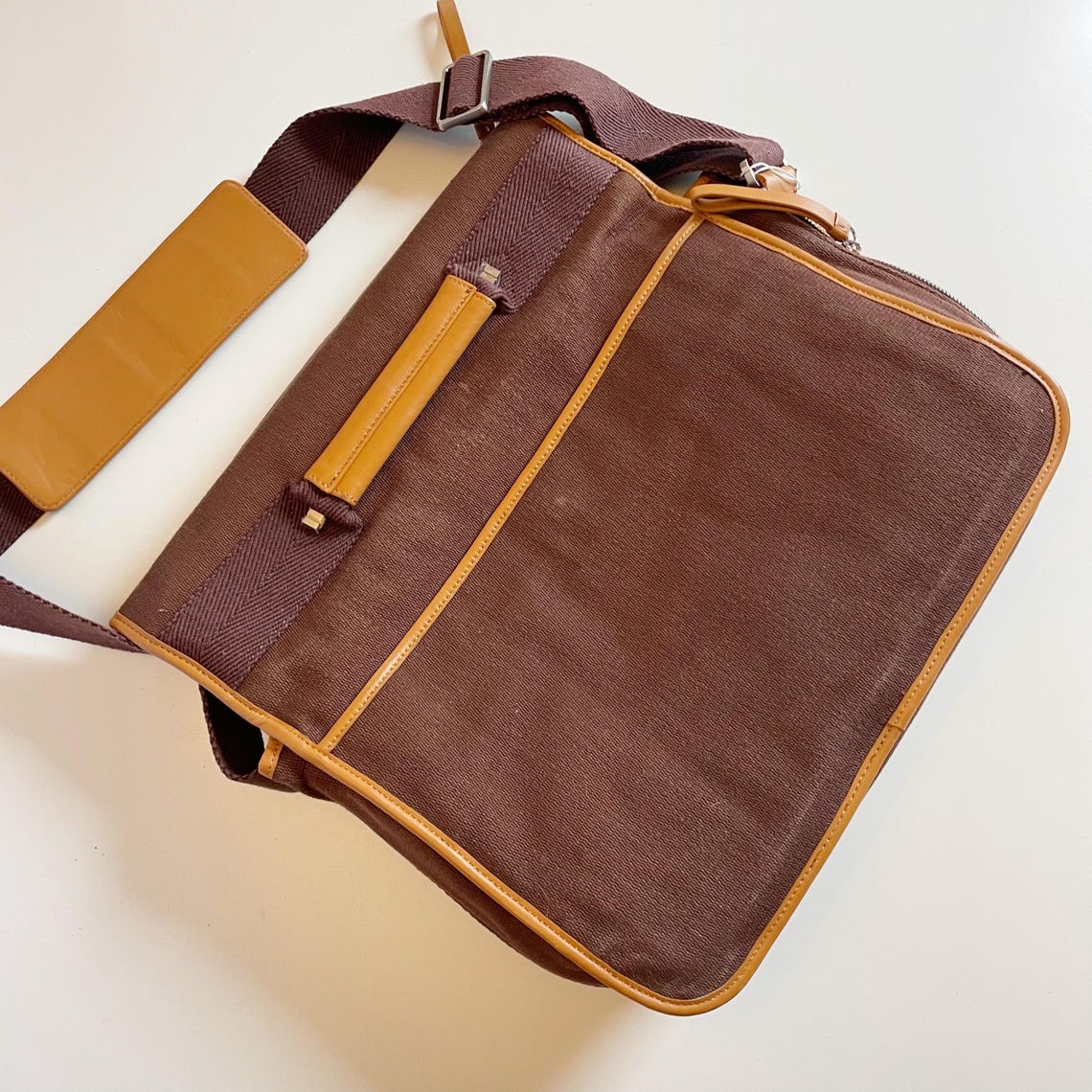 Bodhi Brown Computer Messenger Bag - Etsy