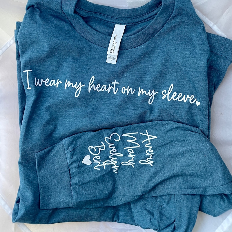 Heart T Shirt - Etsy