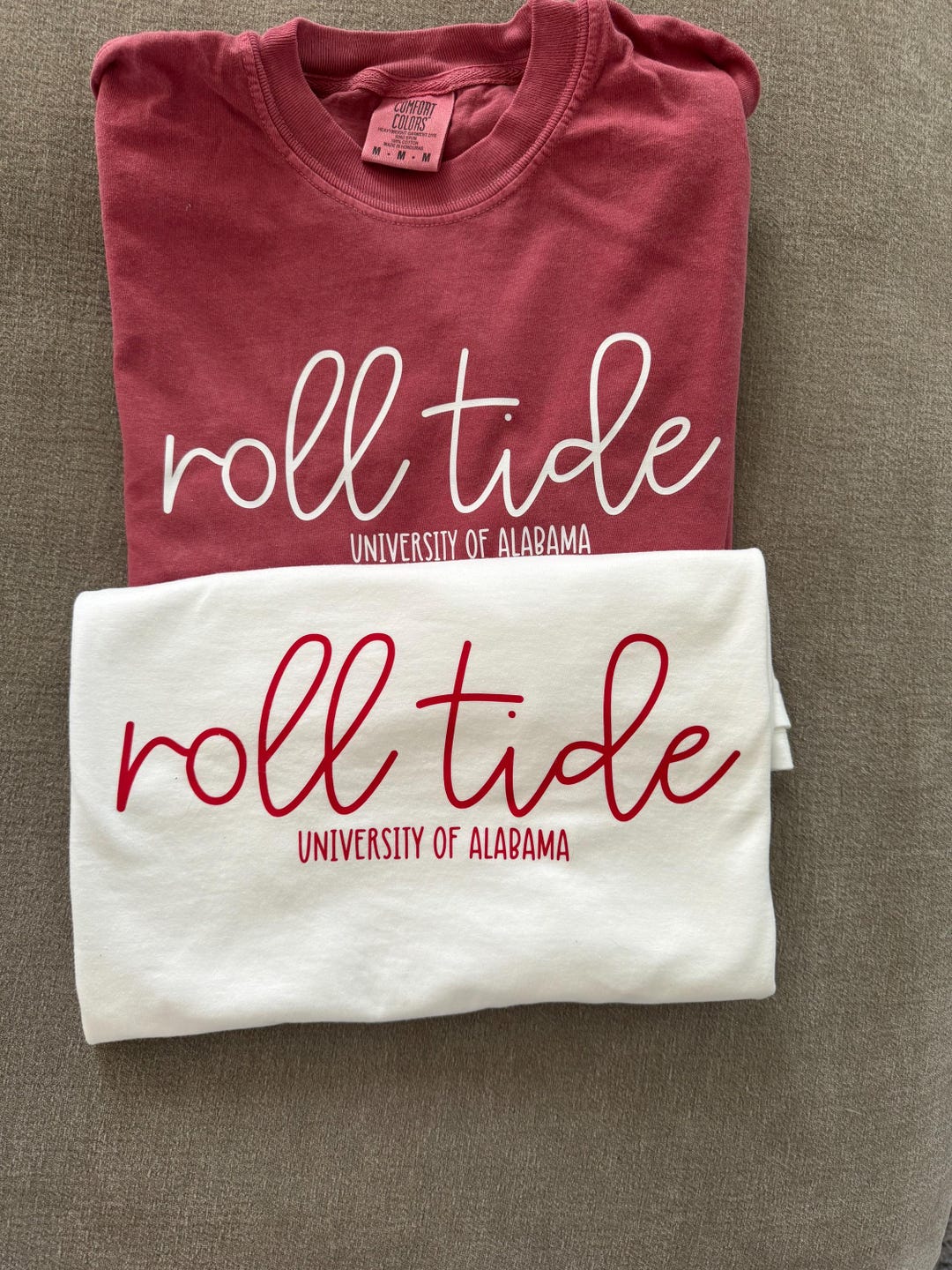 Custom College Slogan, Mascot University Tshirt- Comfort Colors Long ...