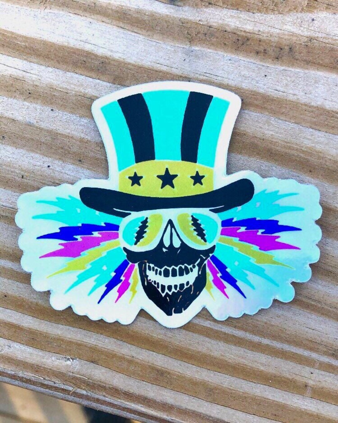 Holographic Sam Sticker - Etsy