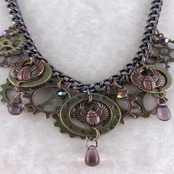 Gear Necklace - Etsy