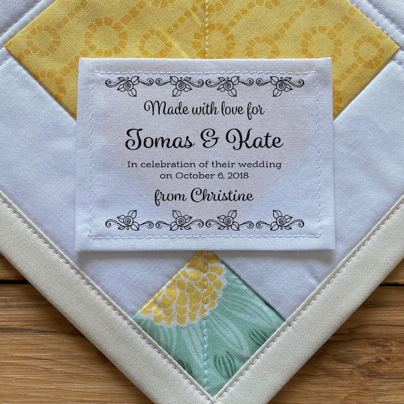 Personalized Quilt Labels - Etsy