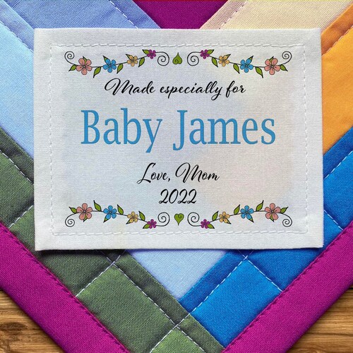 Large Personalized Sewing Labels Personalized Quilt Custom - Etsy