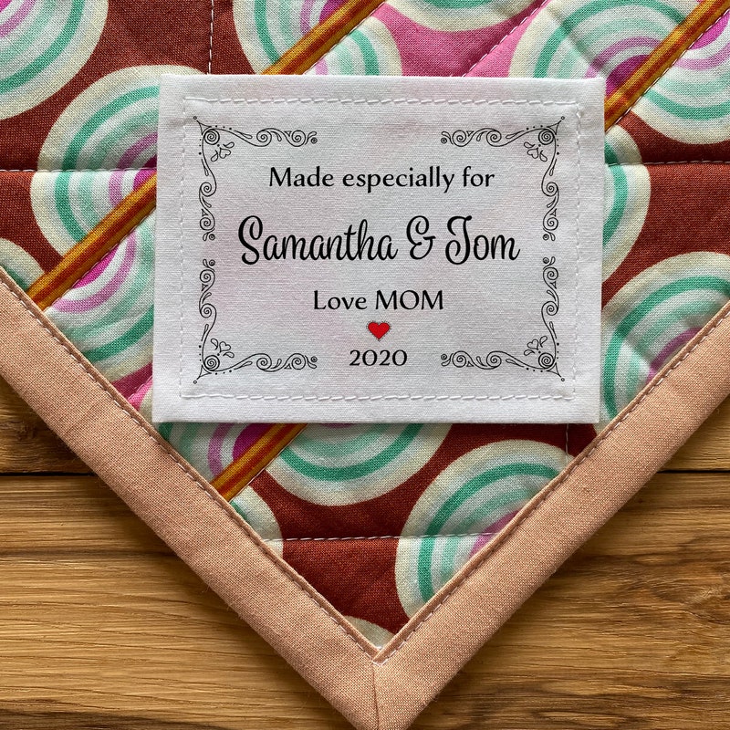 Memory Quilt Label - Etsy