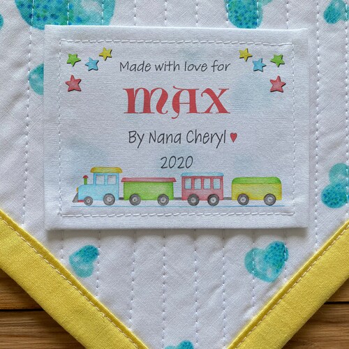Large Personalized Sewing Labels Personalized Quilt Custom - Etsy