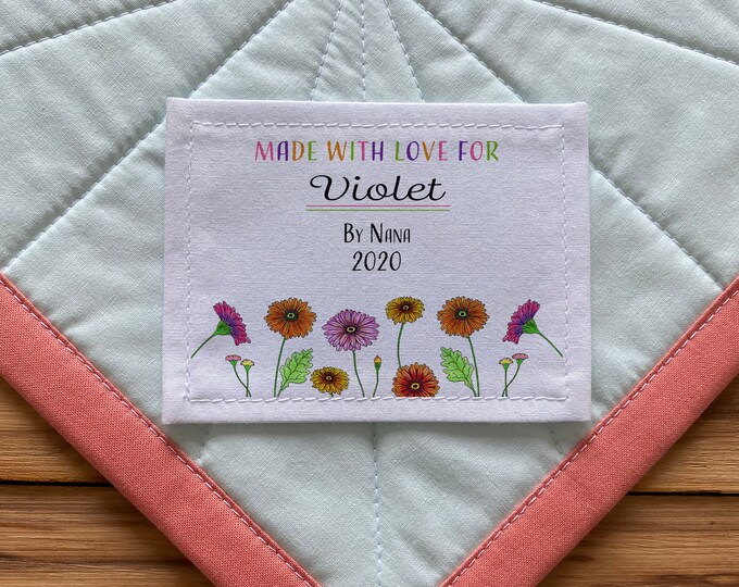 Personalized Sewing Labels Custom Labels Fabric Labels | Etsy